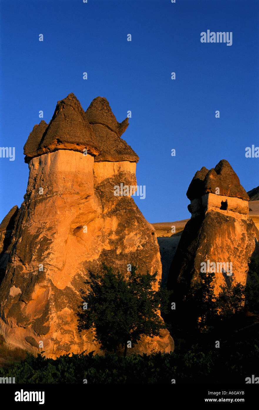 Turkey Cappadoce Pasabagi Zelve Valley of Fairy Chimney Stock Photo - Alamy