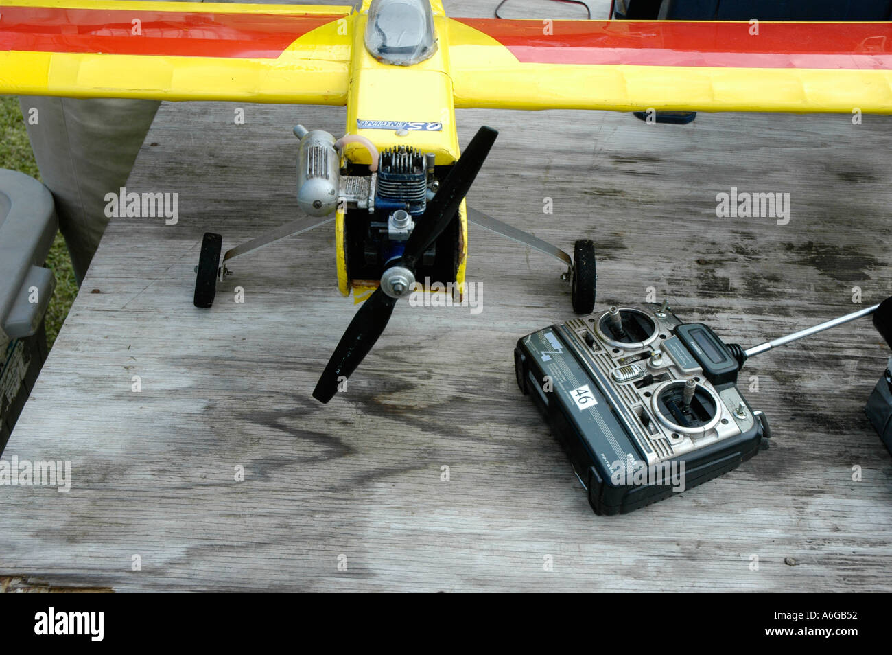 Remote Control airplanes flown as a hobby hand made by the pilots who ...