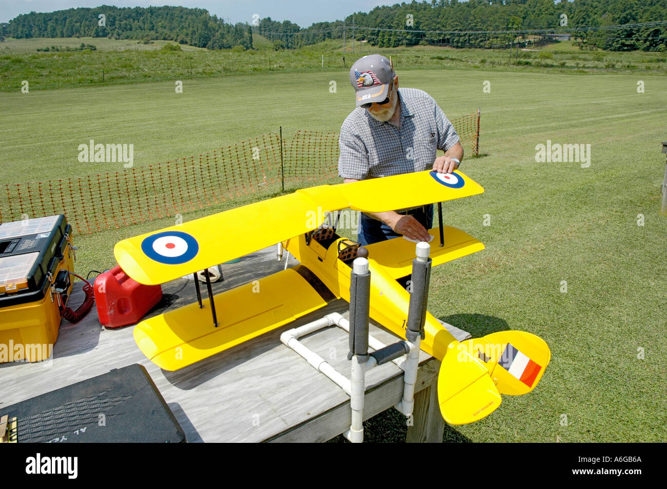 Remote Control airplanes flown as a hobby hand made by the pilots who ...