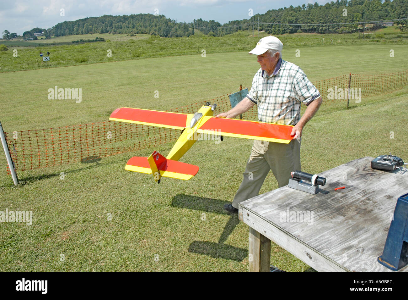 Remote Control airplanes flown as a hobby hand made by the pilots who ...