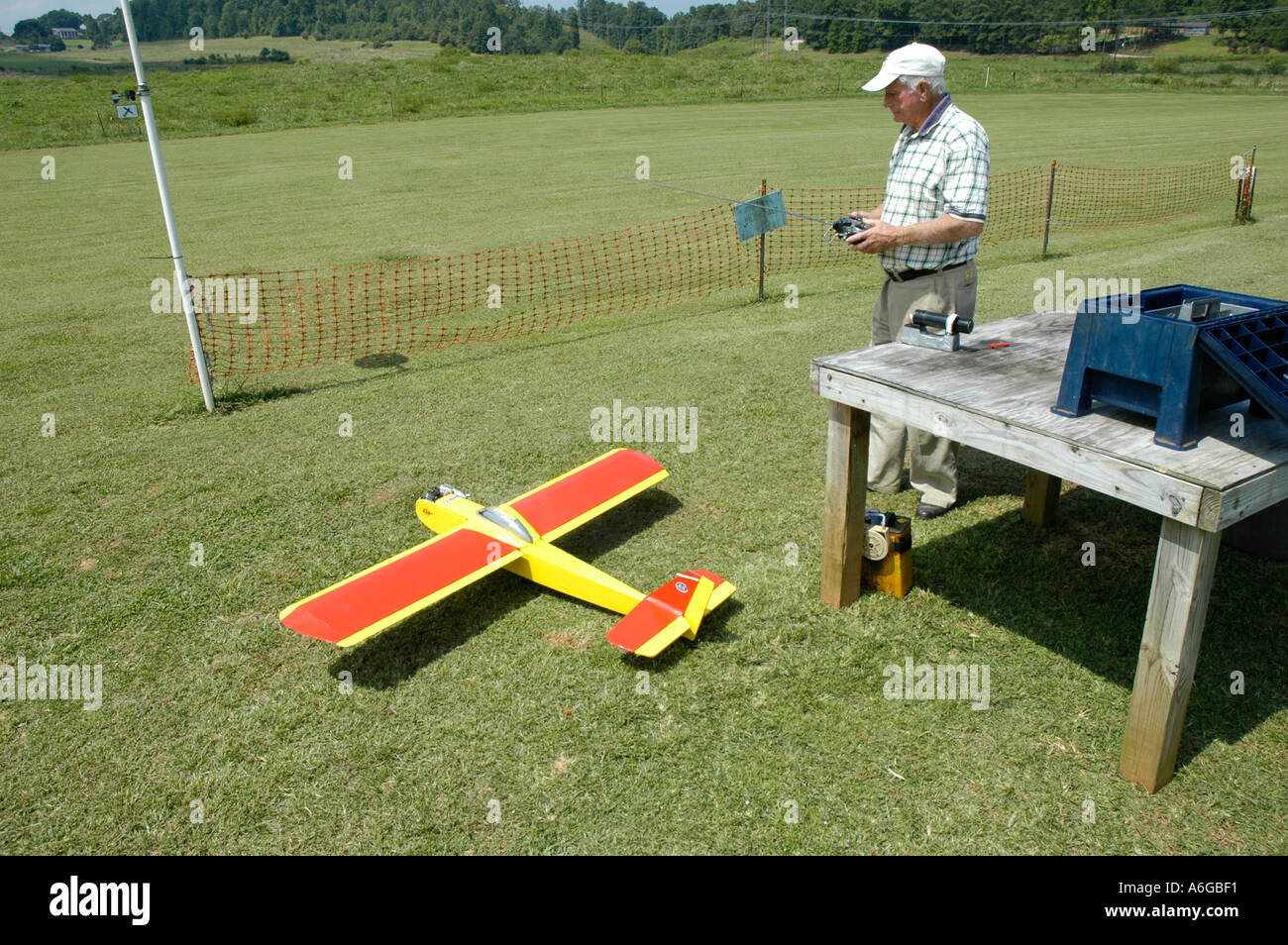 Remote Control airplanes flown as a hobby hand made by the pilots who ...
