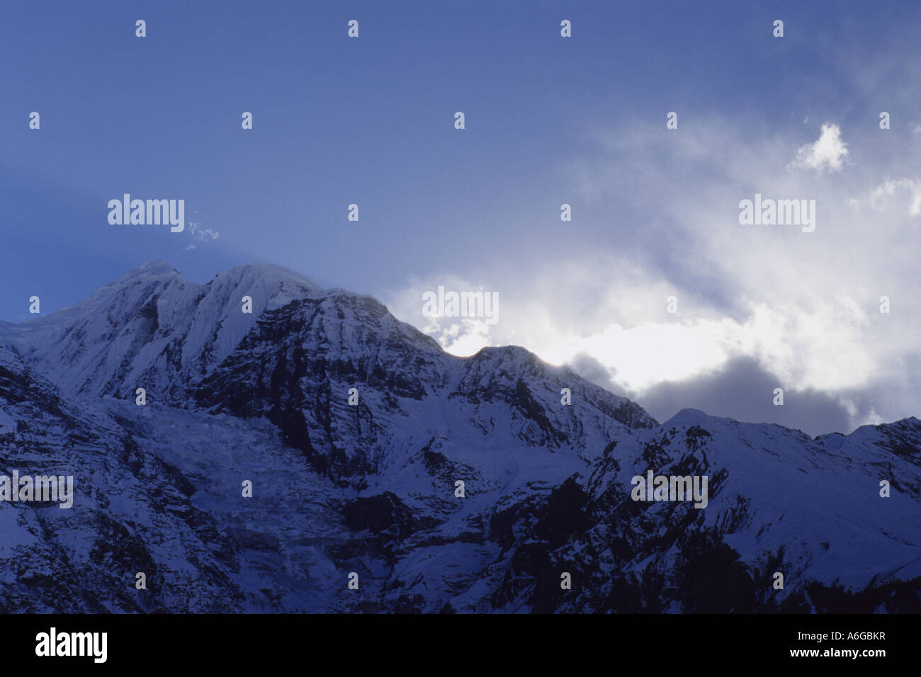 Annapurna massif, Nepal Stock Photo - Alamy
