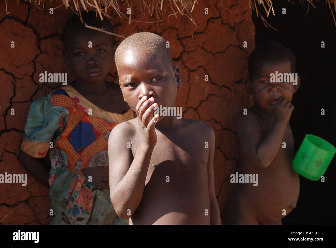 Camp for people displaced by conflict instigated by the Lord's ...