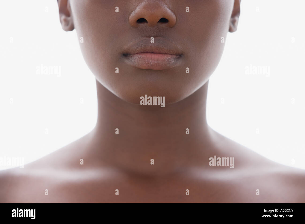 Half of a womans face Stock Photo - Alamy