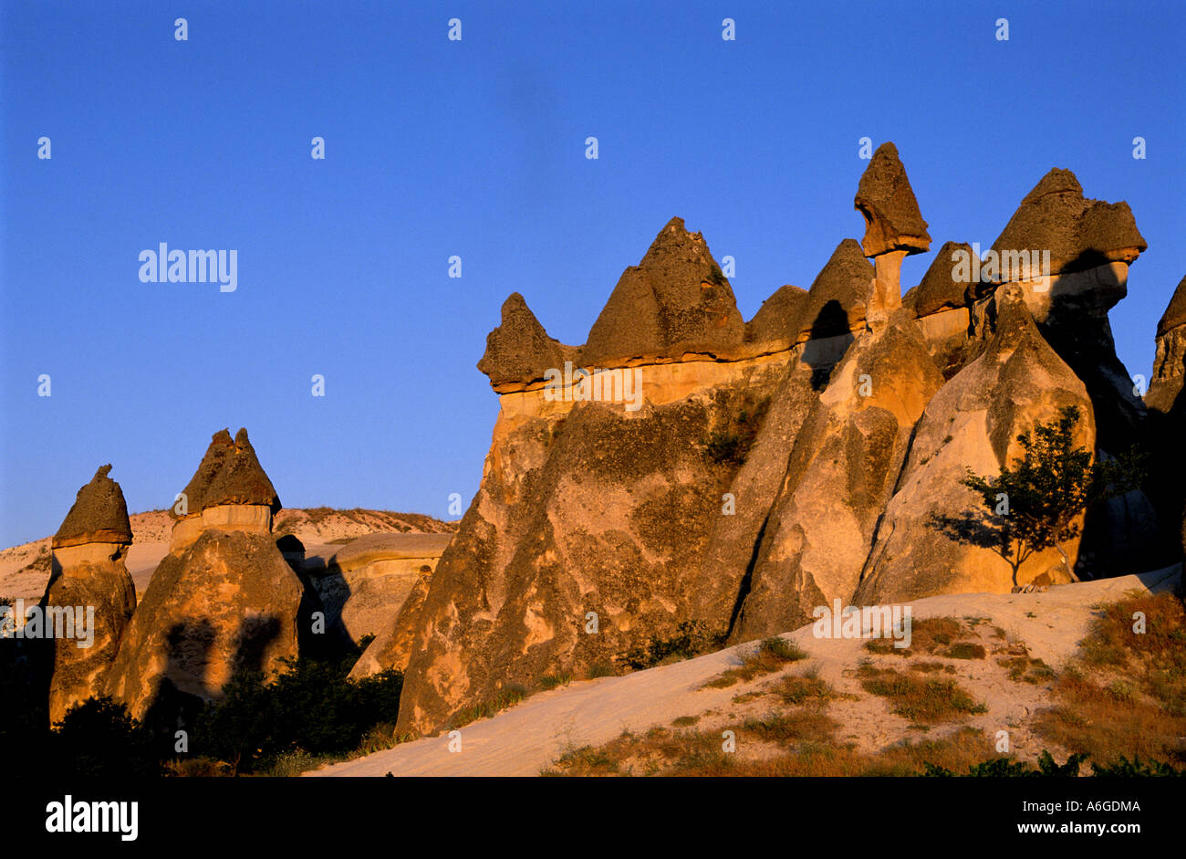Turkey Cappadoce Pasabagi Zelve Valley of Fairy Chimney Stock Photo - Alamy