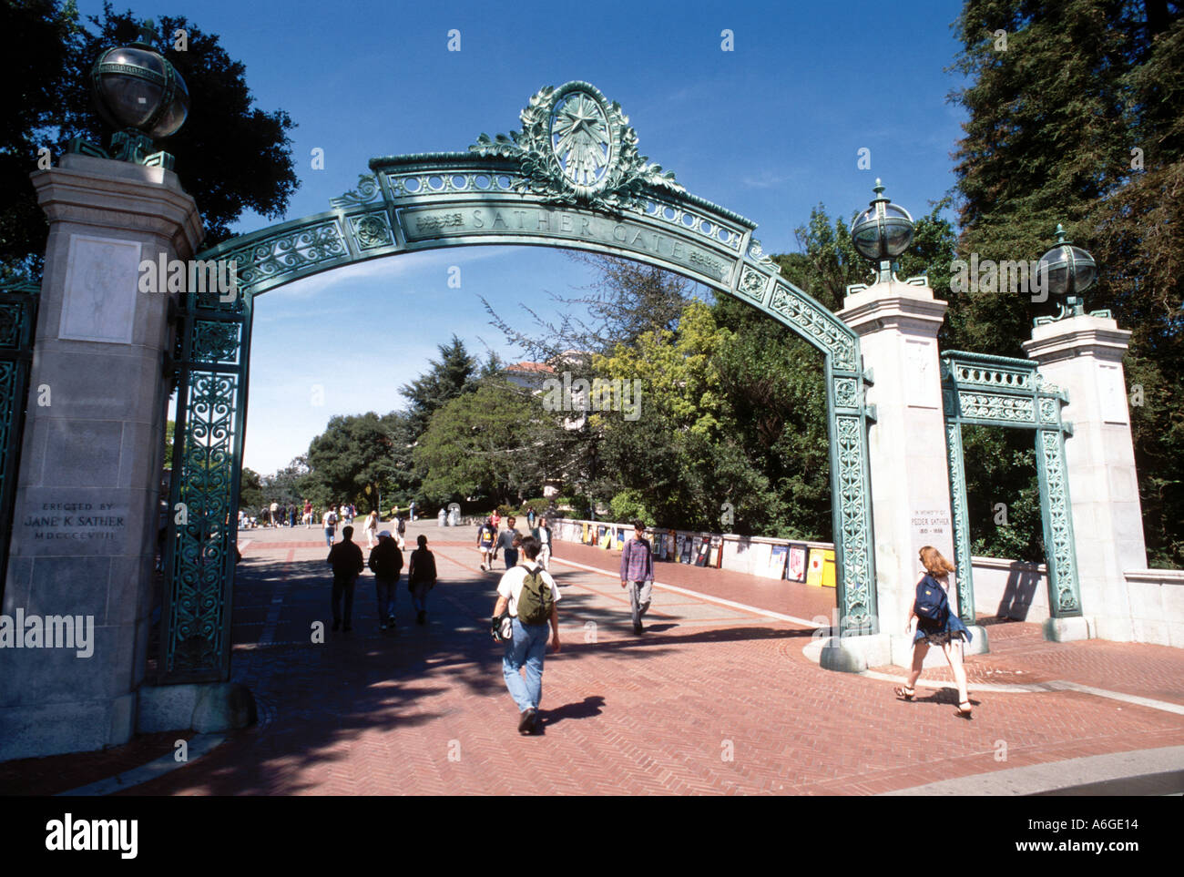 Sather gate hi-res stock photography and images - Alamy