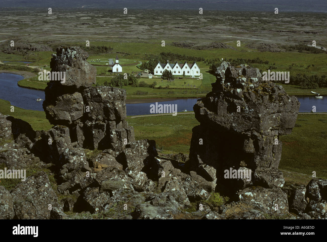 Thingvellir The plain of the National Assembly or Althing first ...