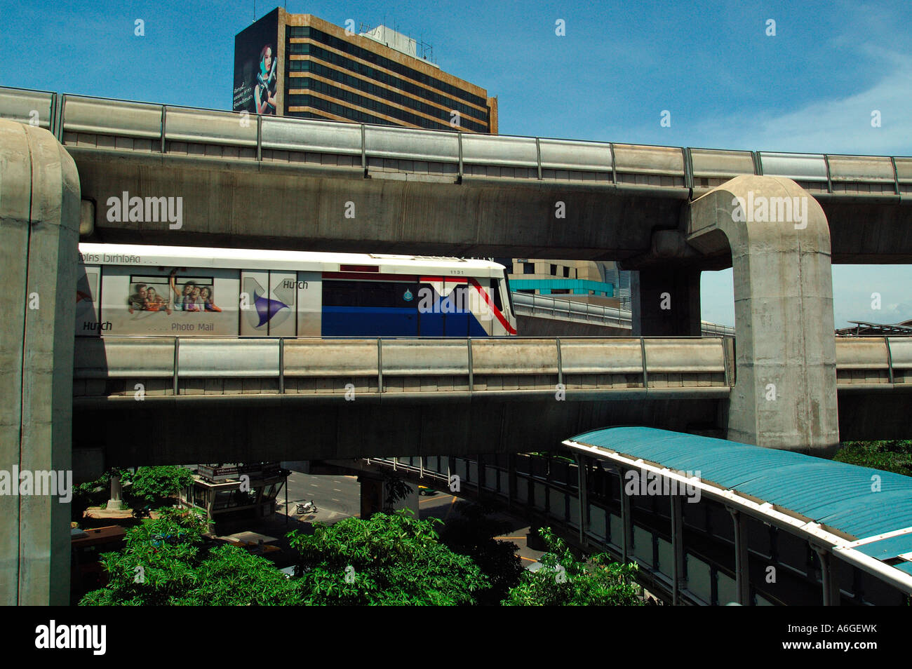 Thailand, Bangkok Siam skytrain station Stock Photo - Alamy