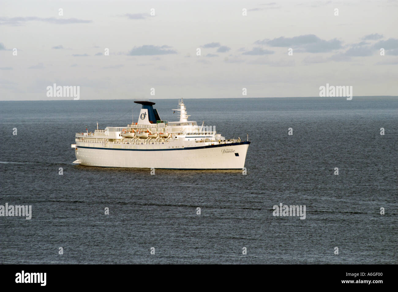 The cruise ship Princess Danae in Barbados Stock Photo - Alamy