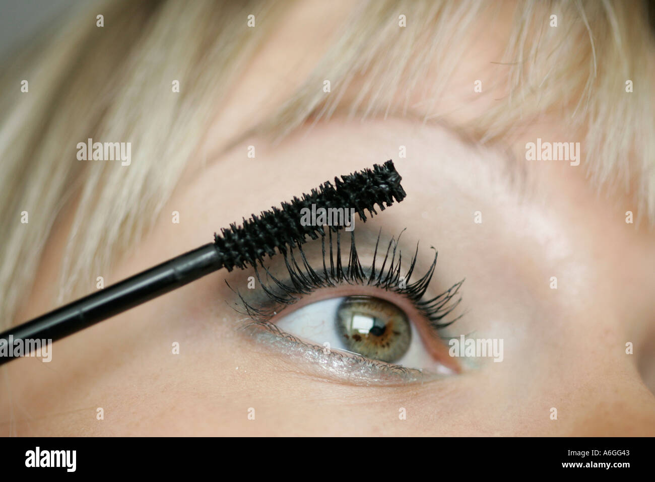 Female hygiene health mascara people person hi-res stock photography ...