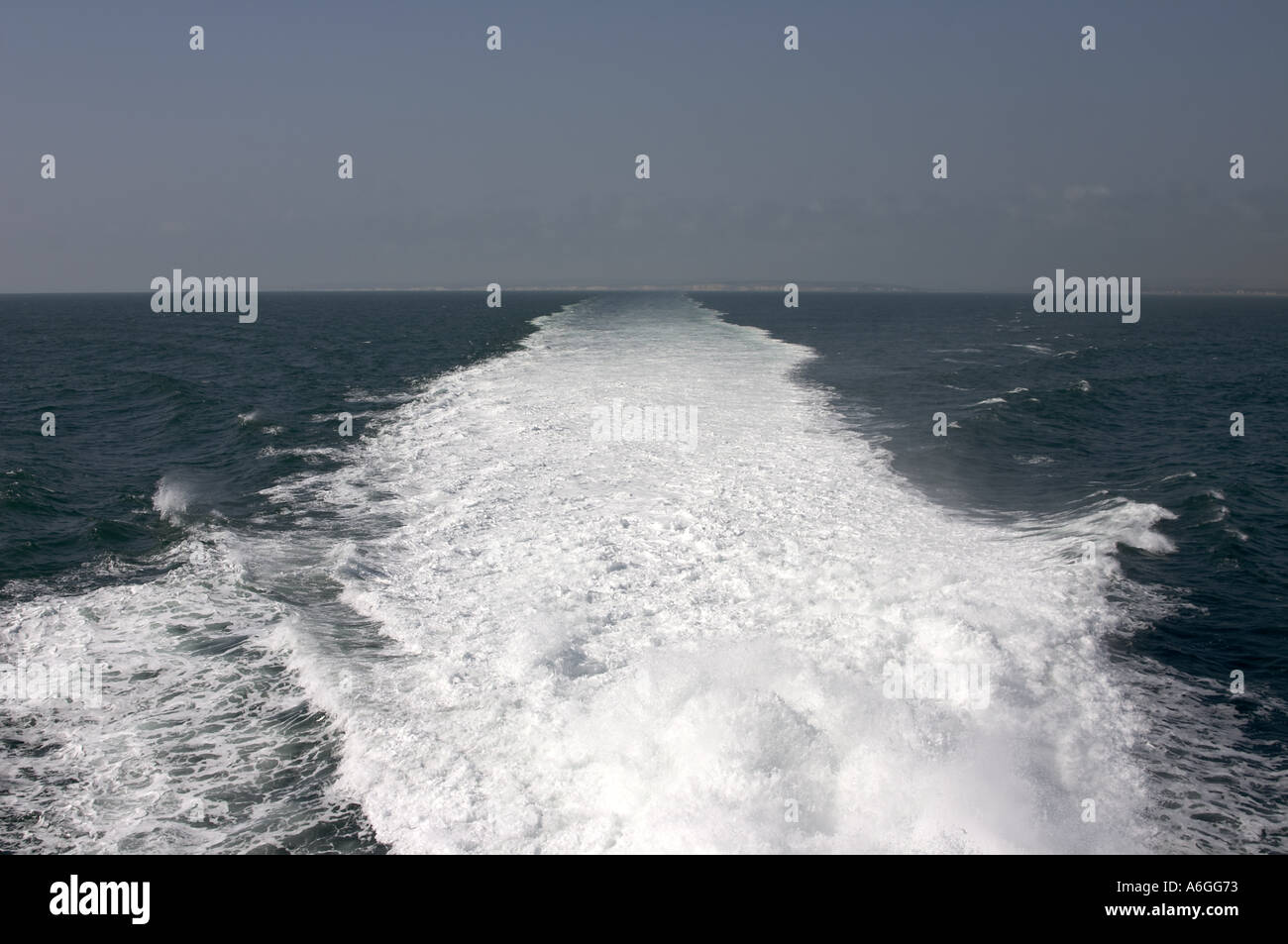White foamy water in ship s wake or wash at sea Stock Photo - Alamy