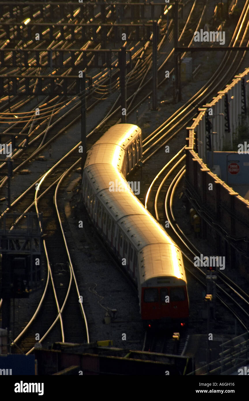Sunlight reflecting off train hi-res stock photography and images - Alamy