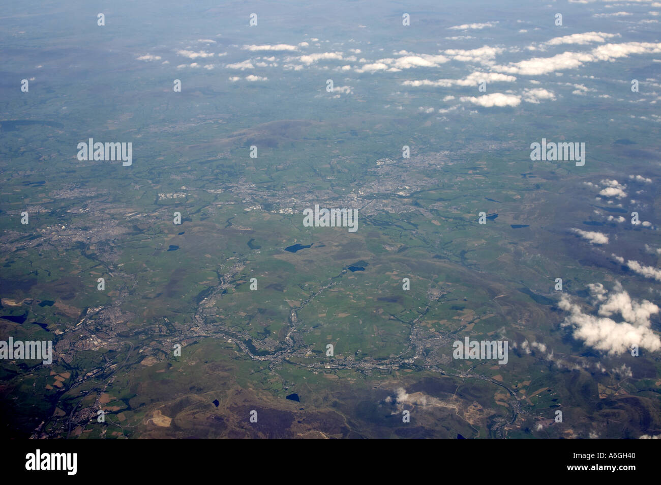Aerial view of blackburn hi-res stock photography and images - Alamy
