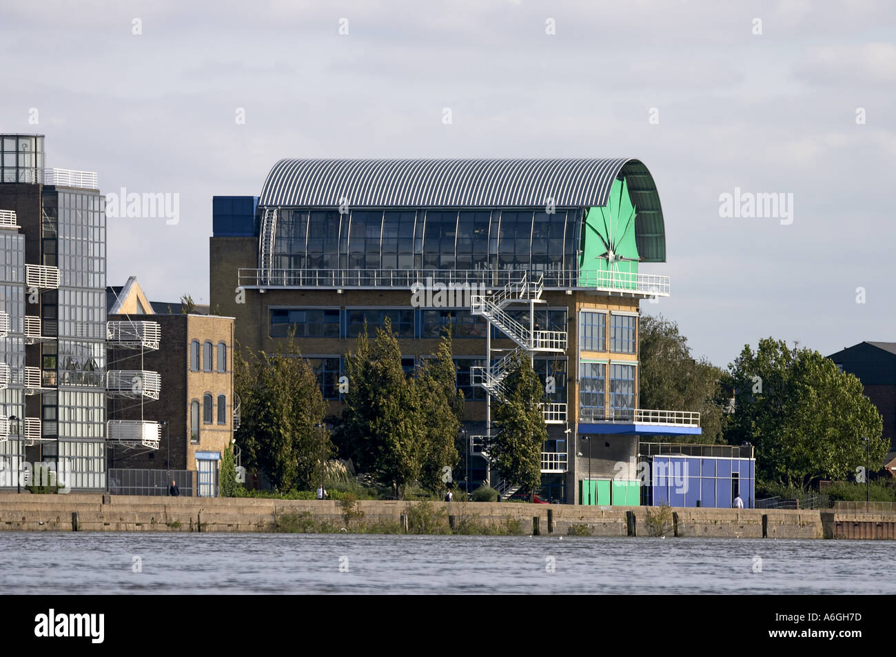 Thames Wharf Studios offices of Richard Rogers Partnership architects ...