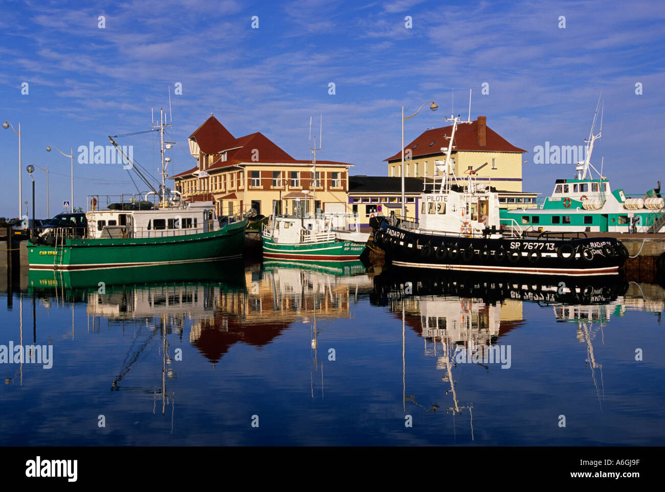 harbour Saint Pierre Saint Pierre and Miquelon France french islands ...