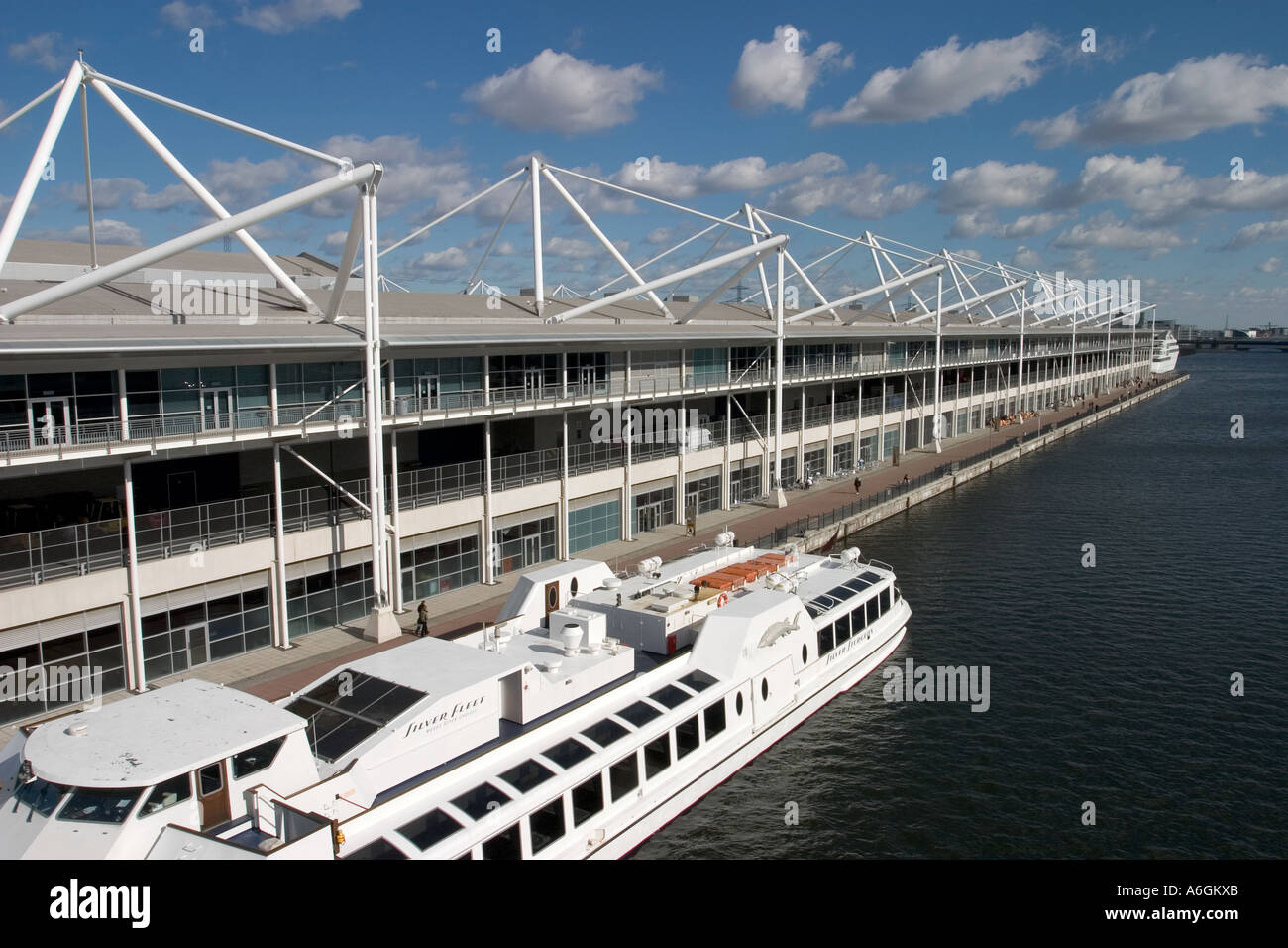 The ExCel Centre at Royal Victoria Docks, Docklands, London, UK Stock ...