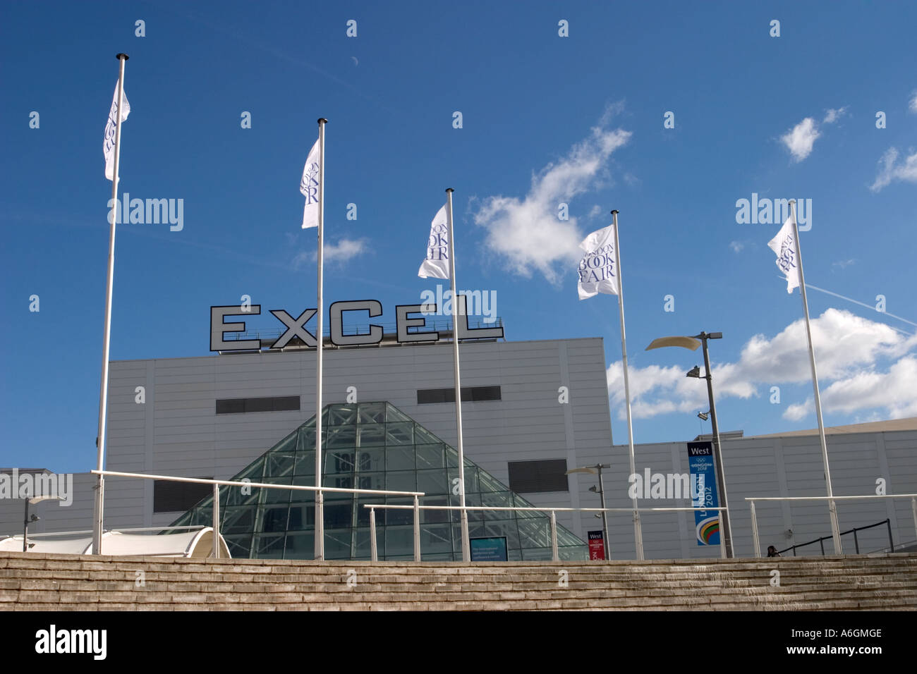 The ExCel Centre at Royal Victoria Docks, Docklands, London, UK Stock ...