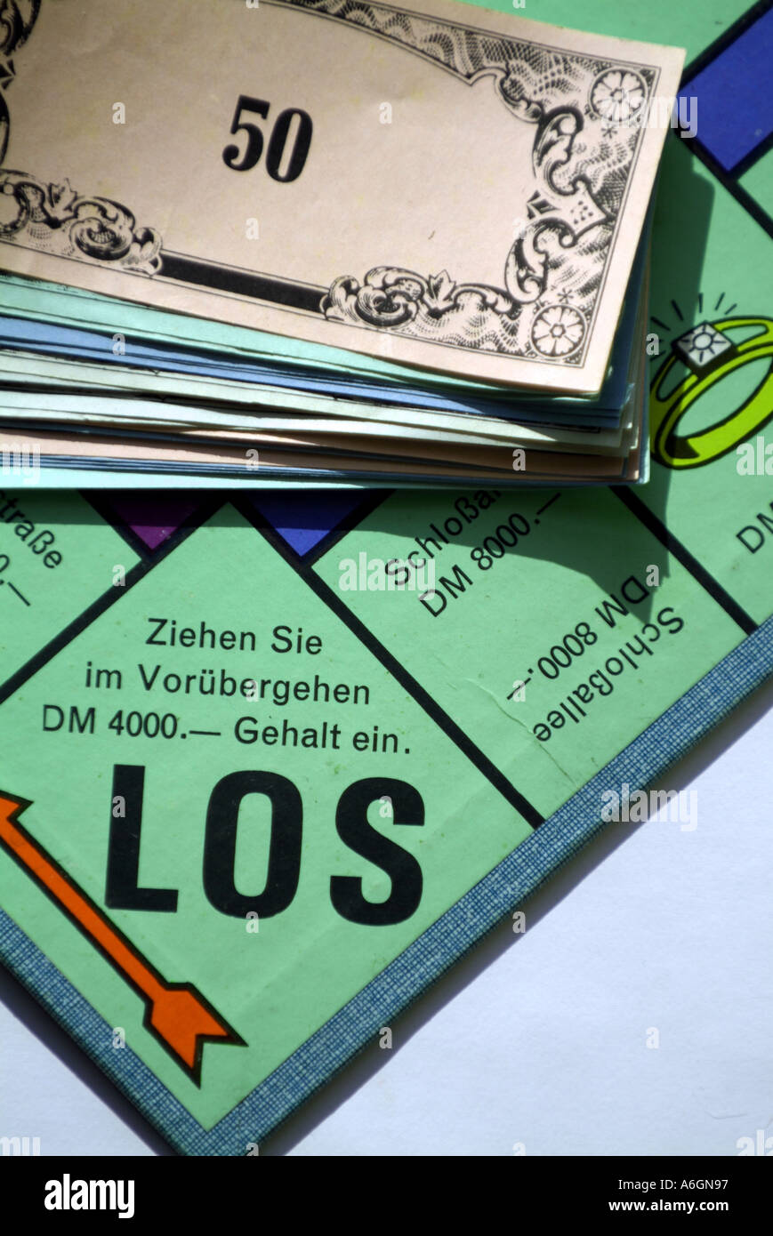 Monopoly board german monopoly hi-res stock photography and images - Alamy