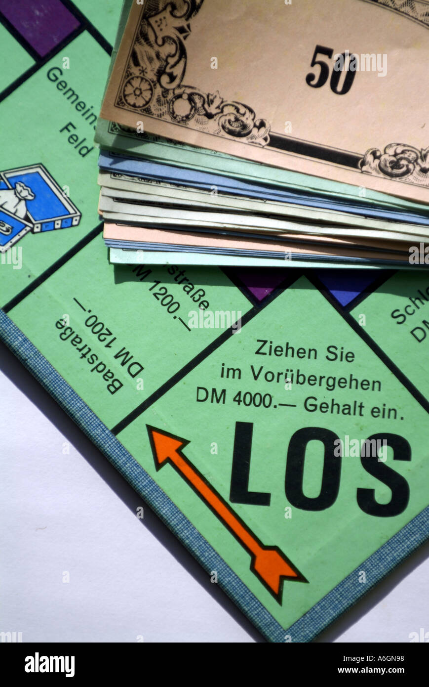 German monopoly board hi-res stock photography and images - Alamy