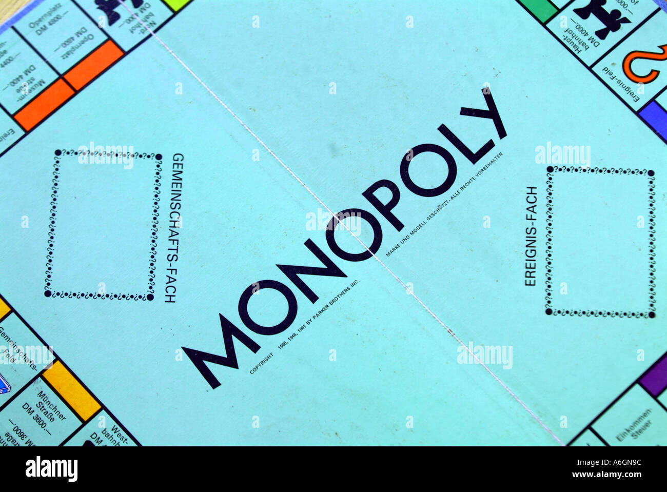 Monopoly board german monopoly hi-res stock photography and images - Alamy