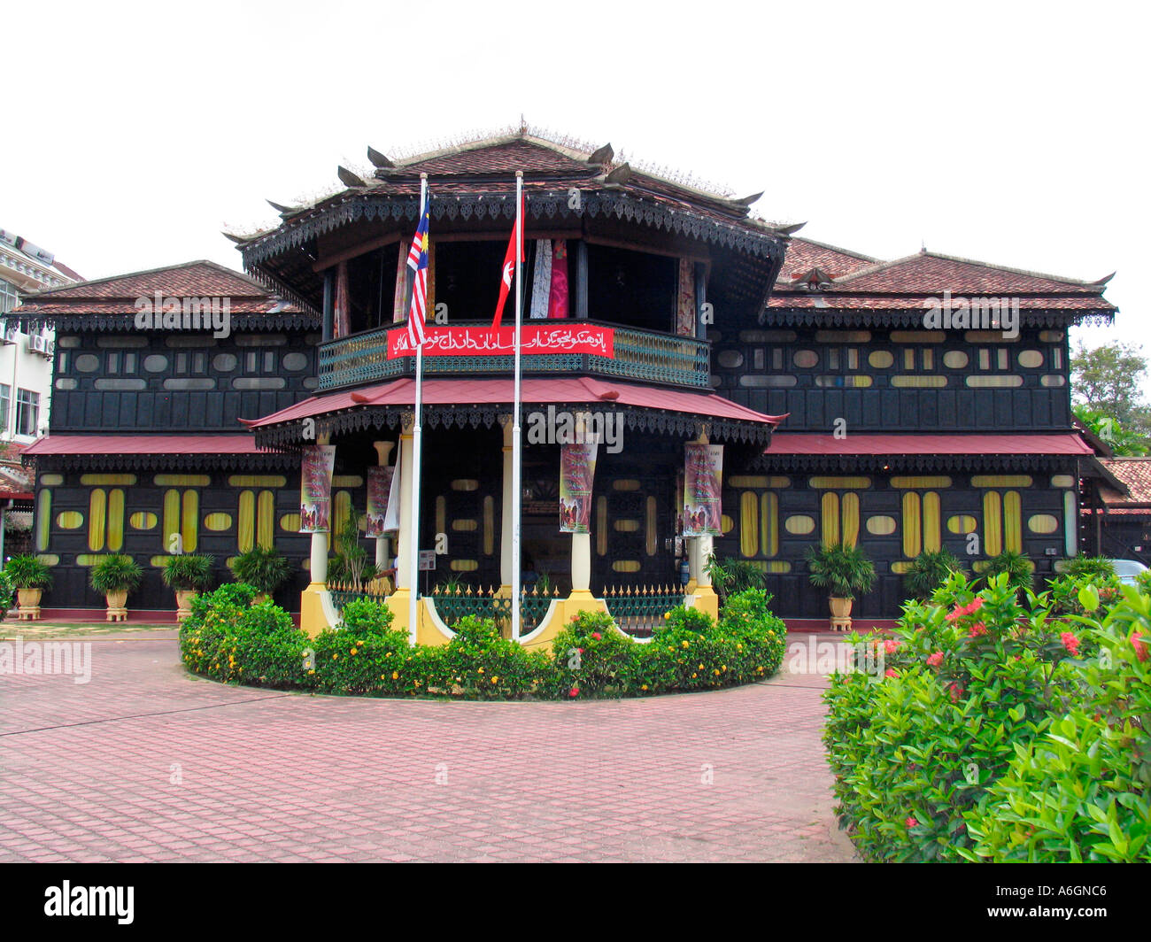 Istana Jahar Palace 19th century wooden building now museum Kota Bharu ...