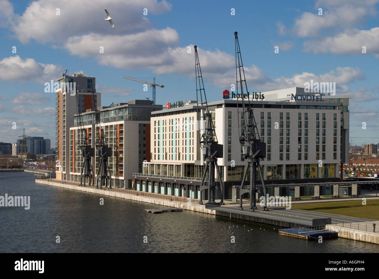 Hotel complex in Royal Victoria Docks, London, UK Stock Photo - Alamy