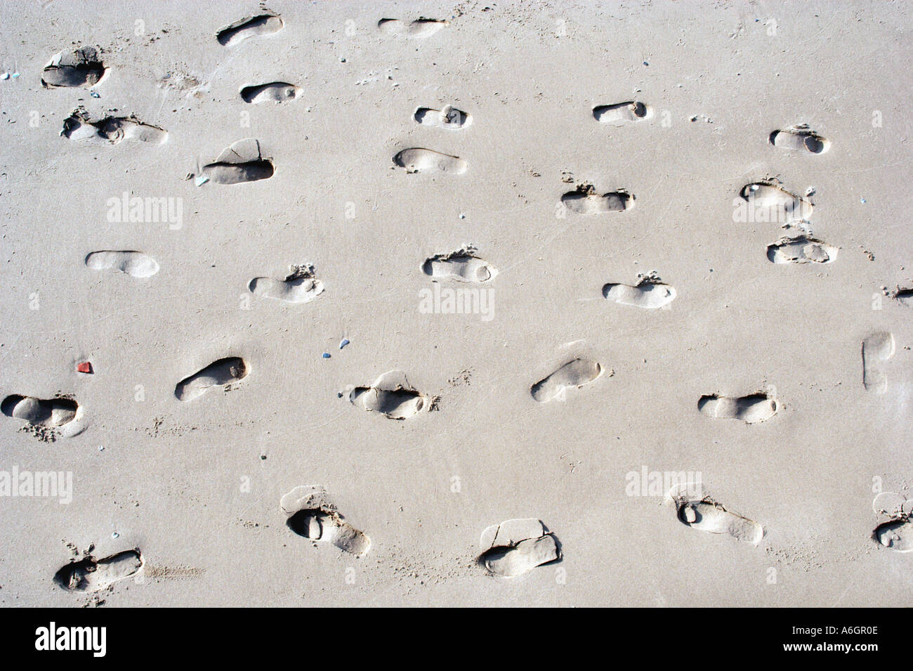 Footprints of the past hi-res stock photography and images - Alamy