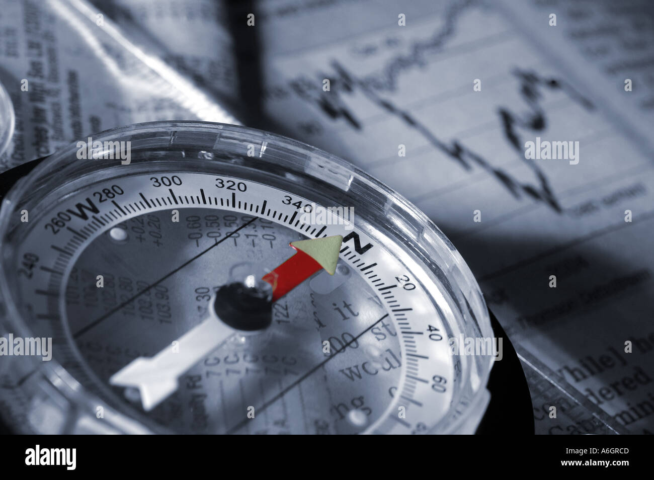 Newspaper compass hi-res stock photography and images - Alamy