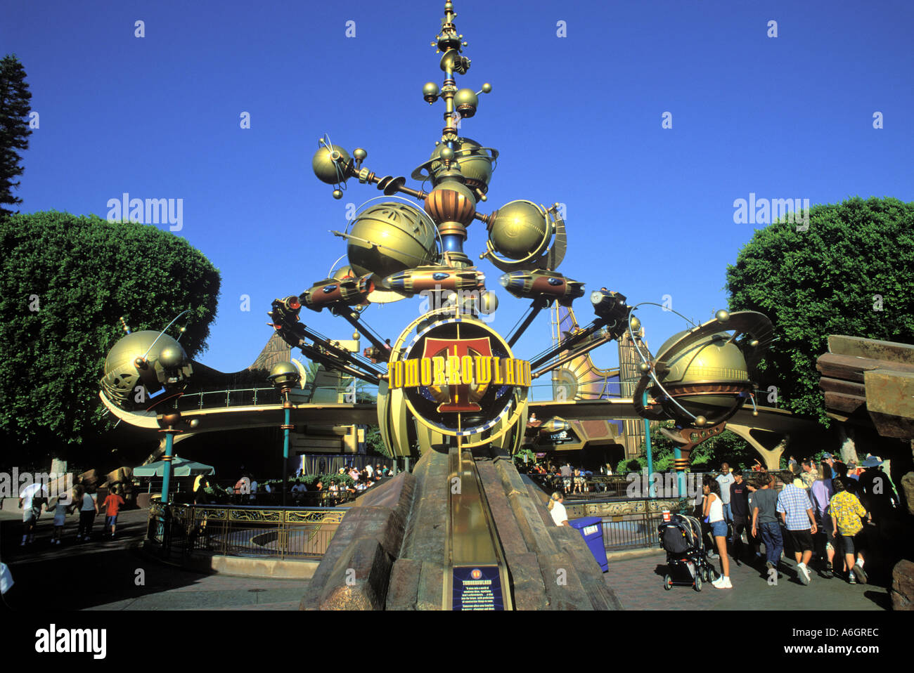 Disneyland Astro Orbitor Tomorrowland Anaheim Orange County California ...