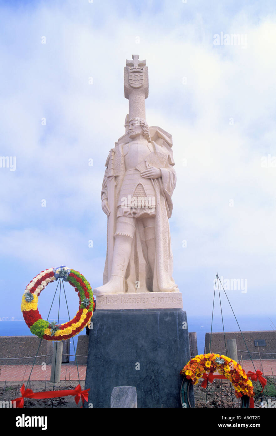 Juan rodriguez cabrillo statue hi-res stock photography and images - Alamy