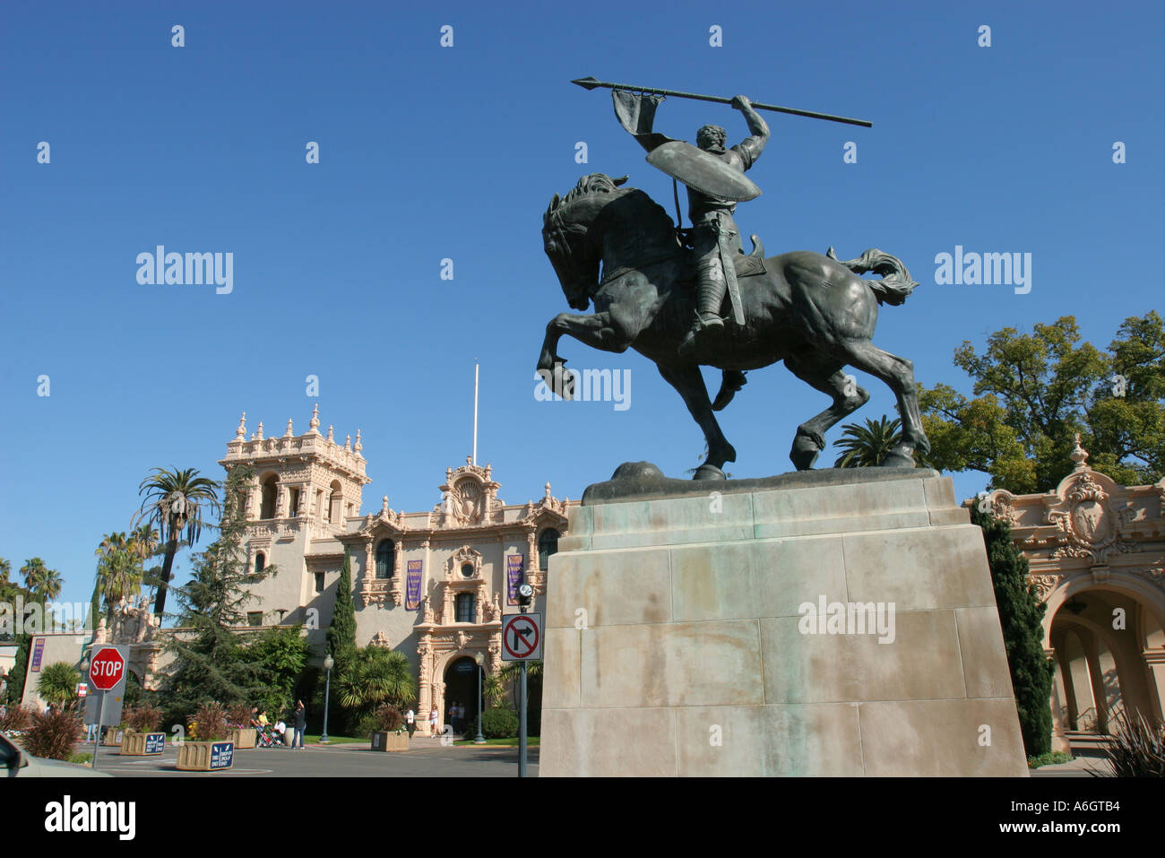 El Cid Statue House Of Hospitality Balboa Park San Diego California SD ...