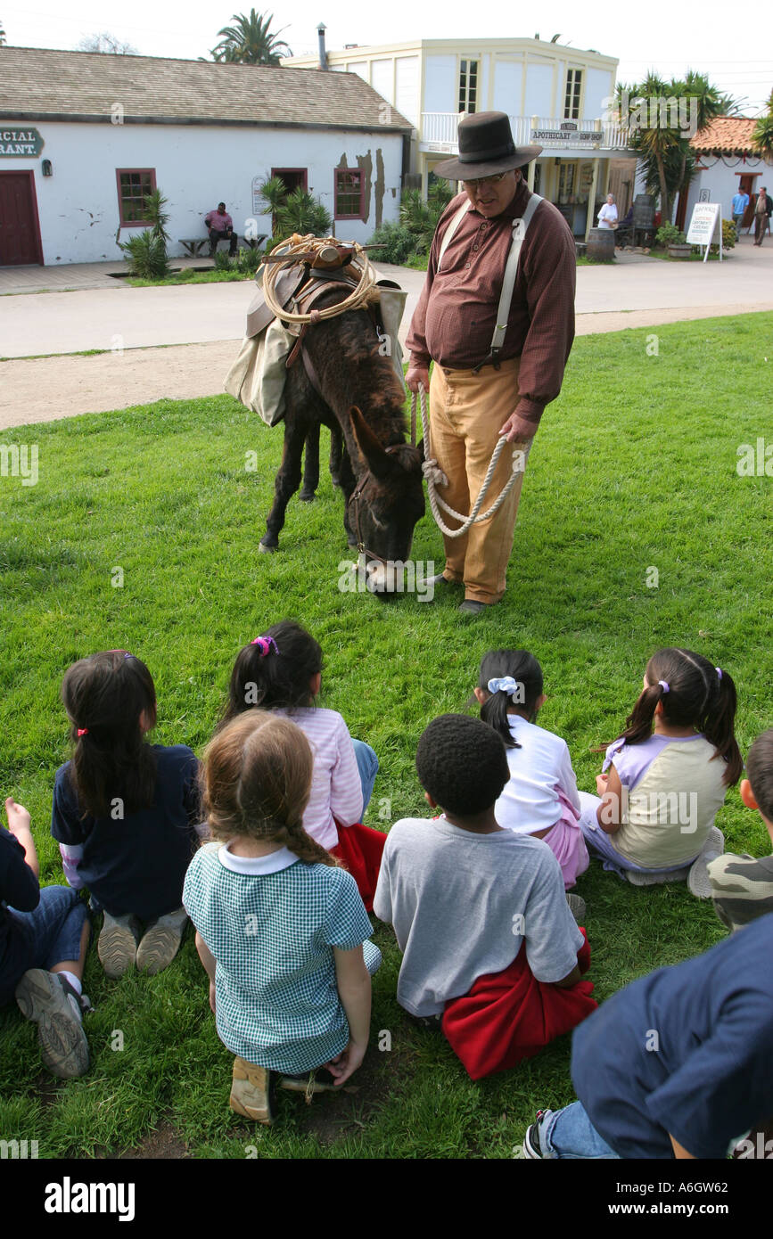 Old Town State Historic Park San Diego California SD Stock Photo - Alamy