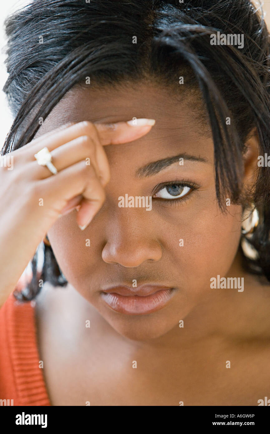 Frowning brow hi-res stock photography and images - Alamy