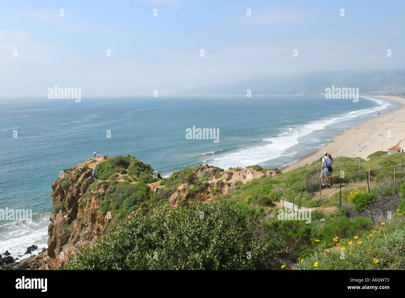 Point Dume Malibu Los Angeles County California LA Stock Photo - Alamy
