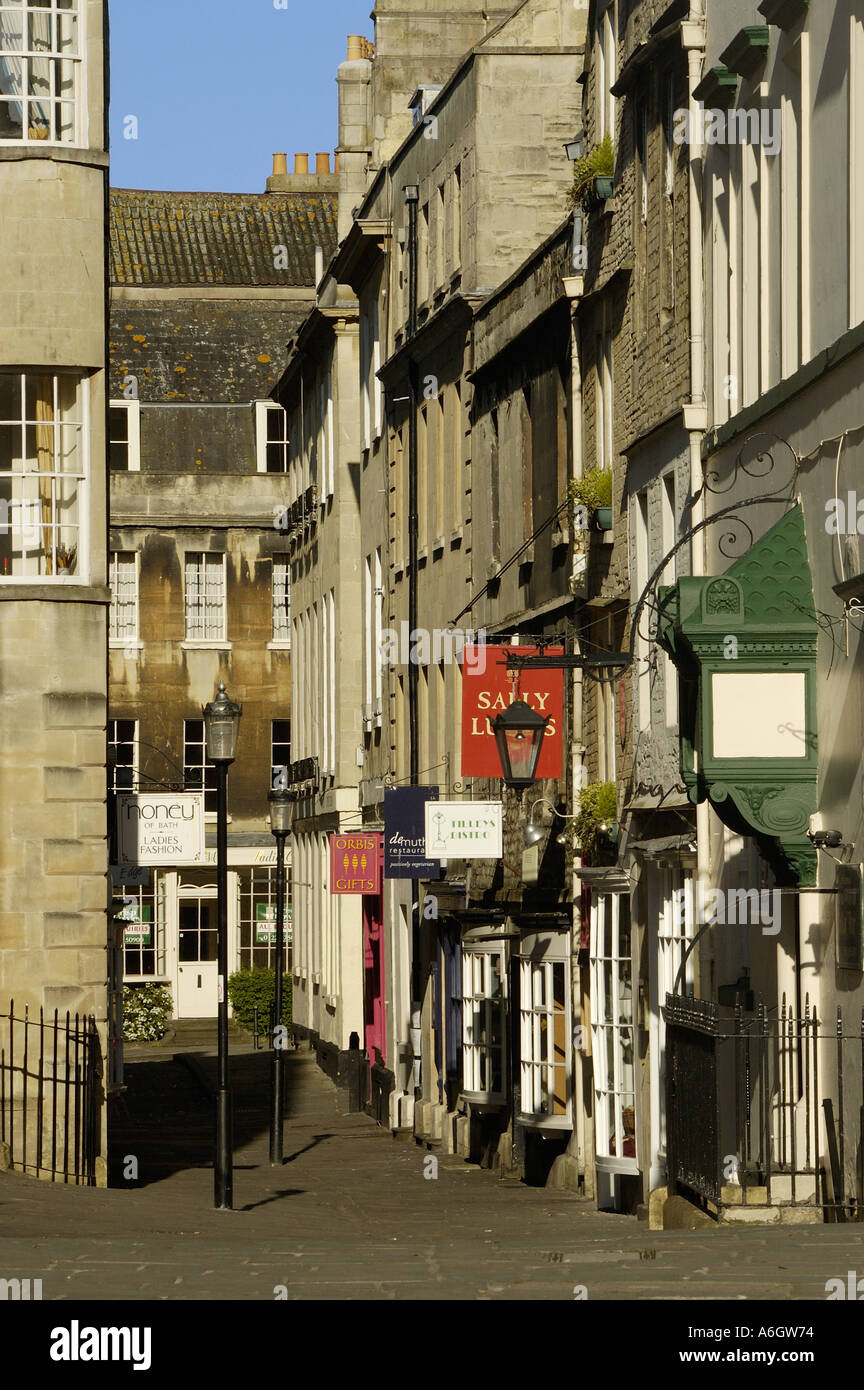 Street in City of Bath Somerset UK Stock Photo - Alamy