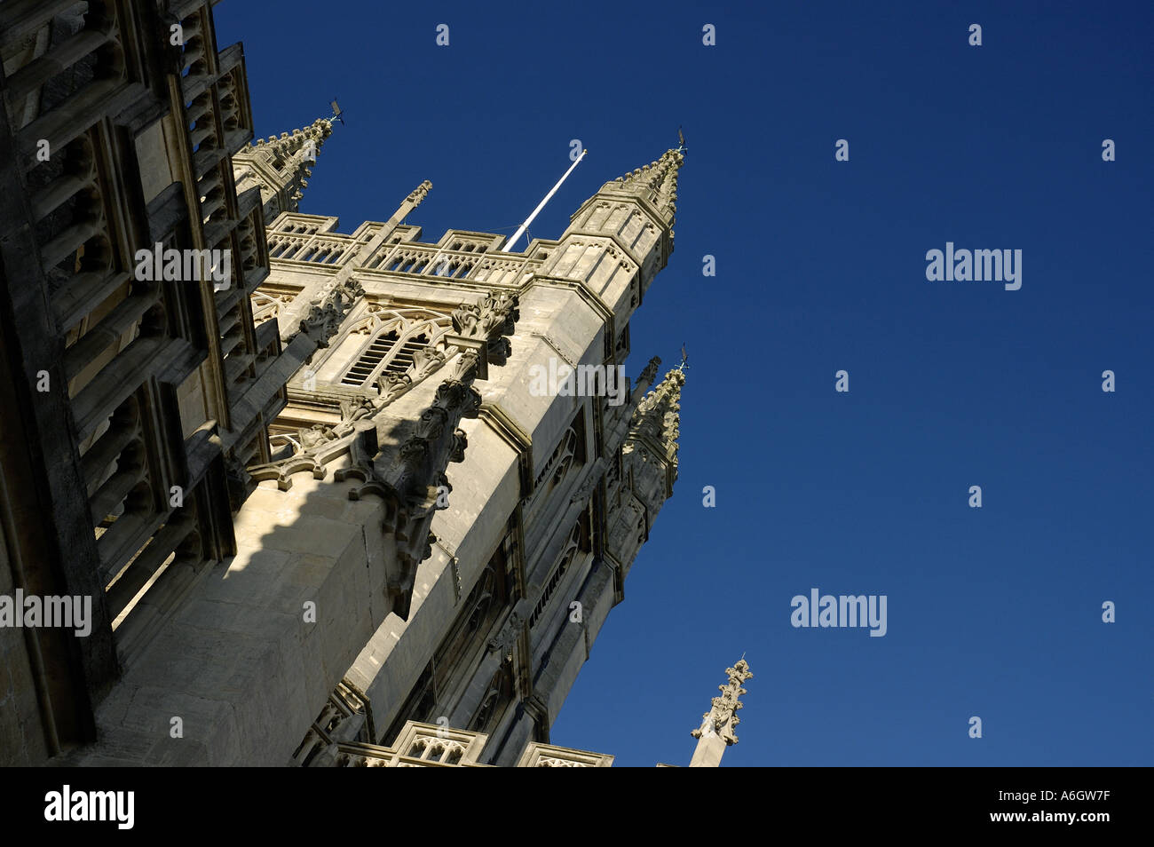 Tower of Bath Abbey City of Bath Somerset UK Stock Photo - Alamy