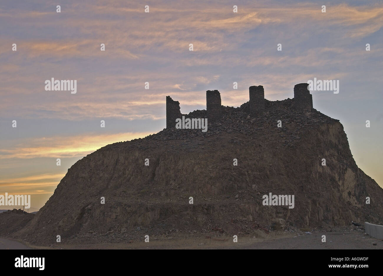 The Turkish Fort at Western Province Saudi Arabia Stock Photo - Alamy