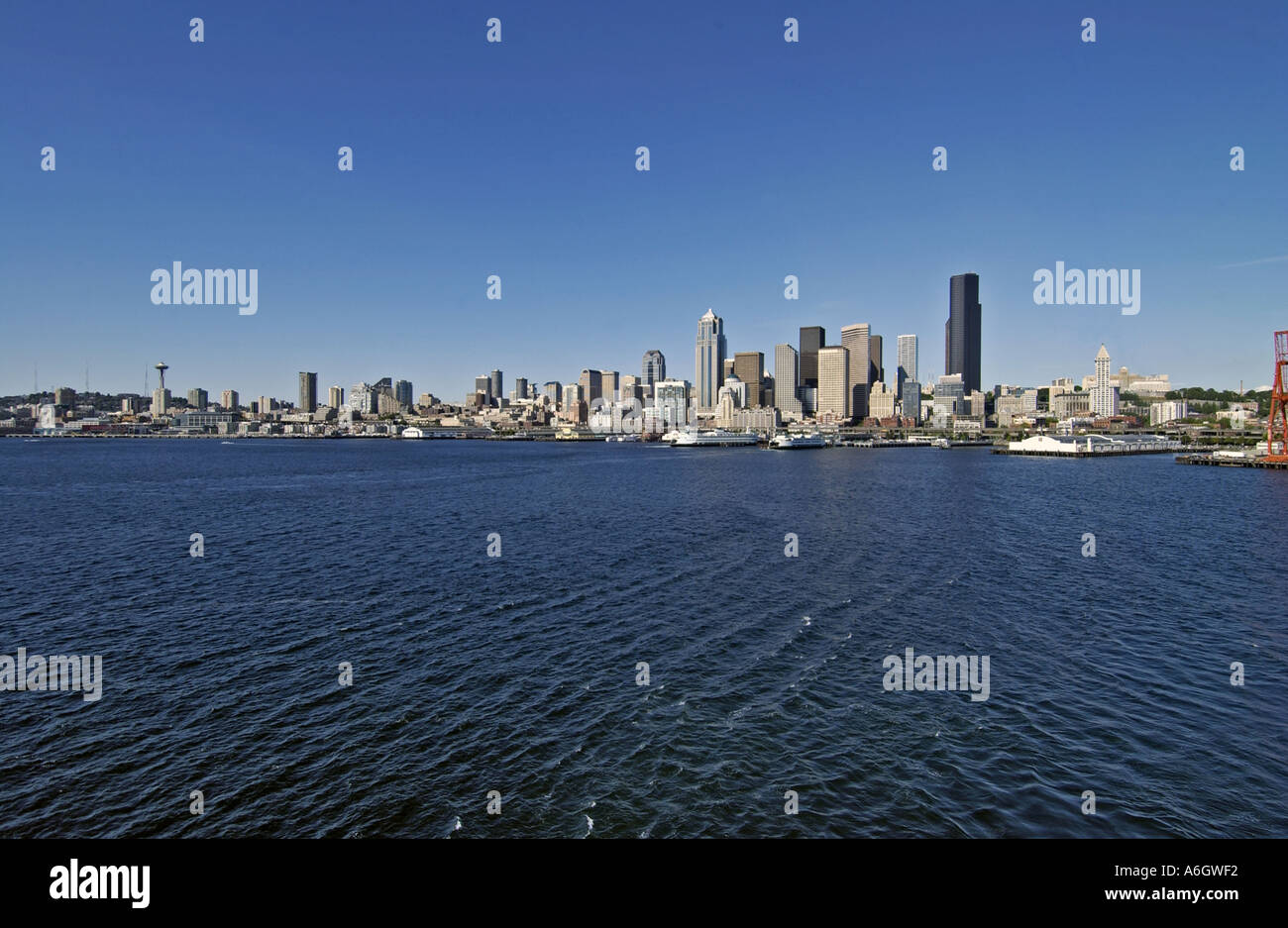Seattle Sky Line Washington State USA Stock Photo - Alamy