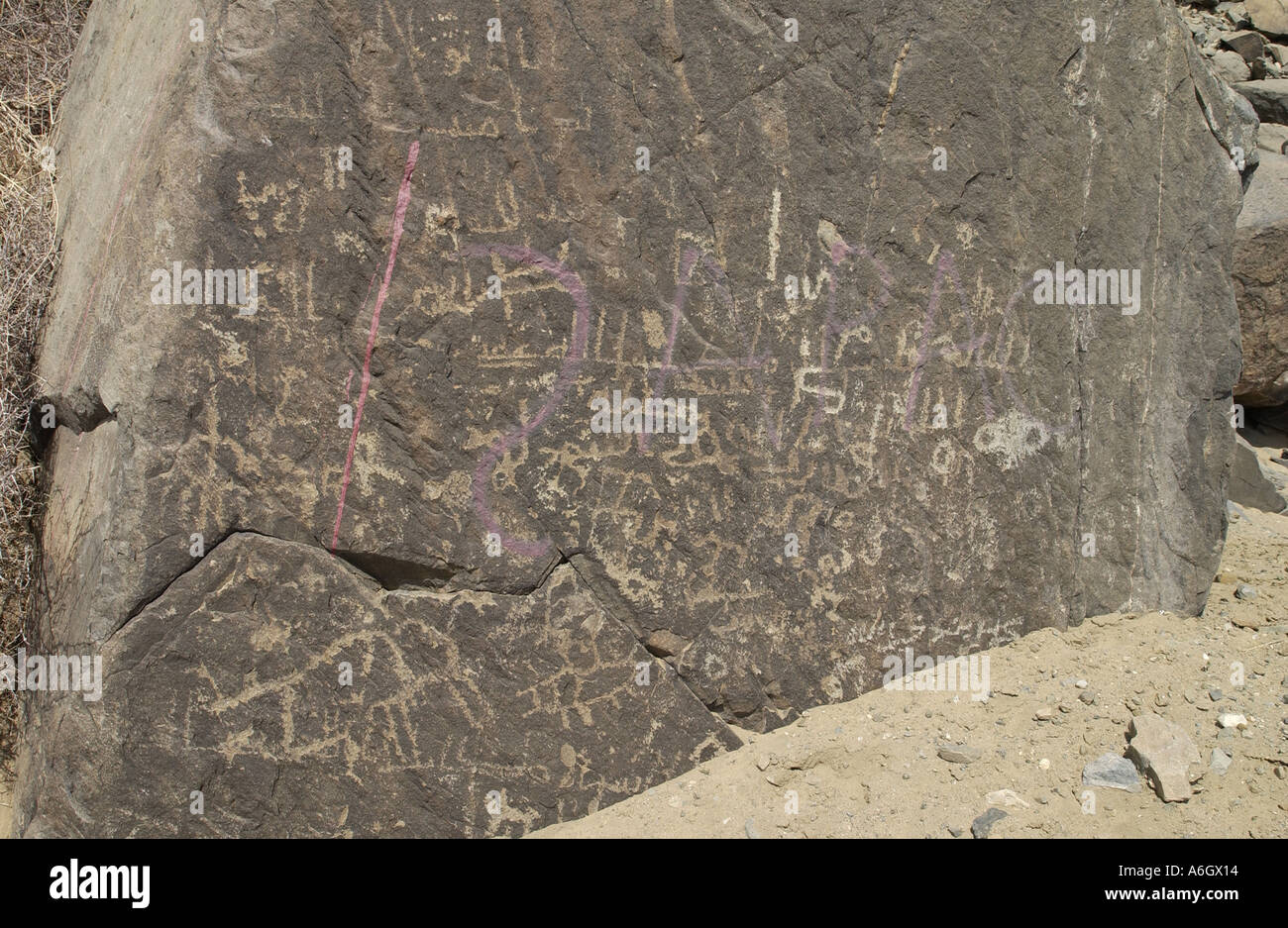Petroglyphs saudi arabia hi-res stock photography and images - Alamy