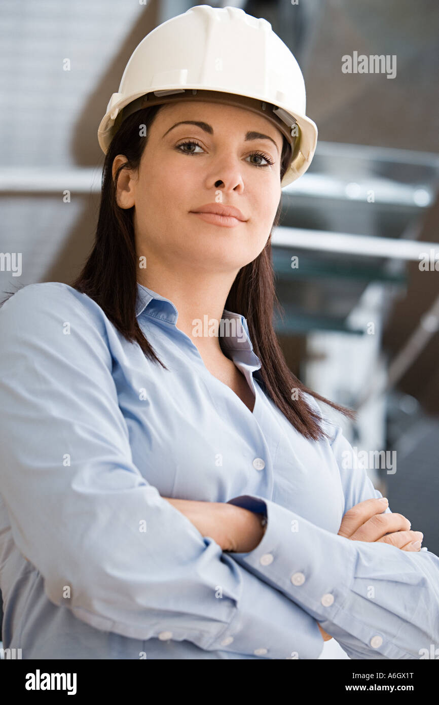 Portrait of an architect Stock Photo - Alamy