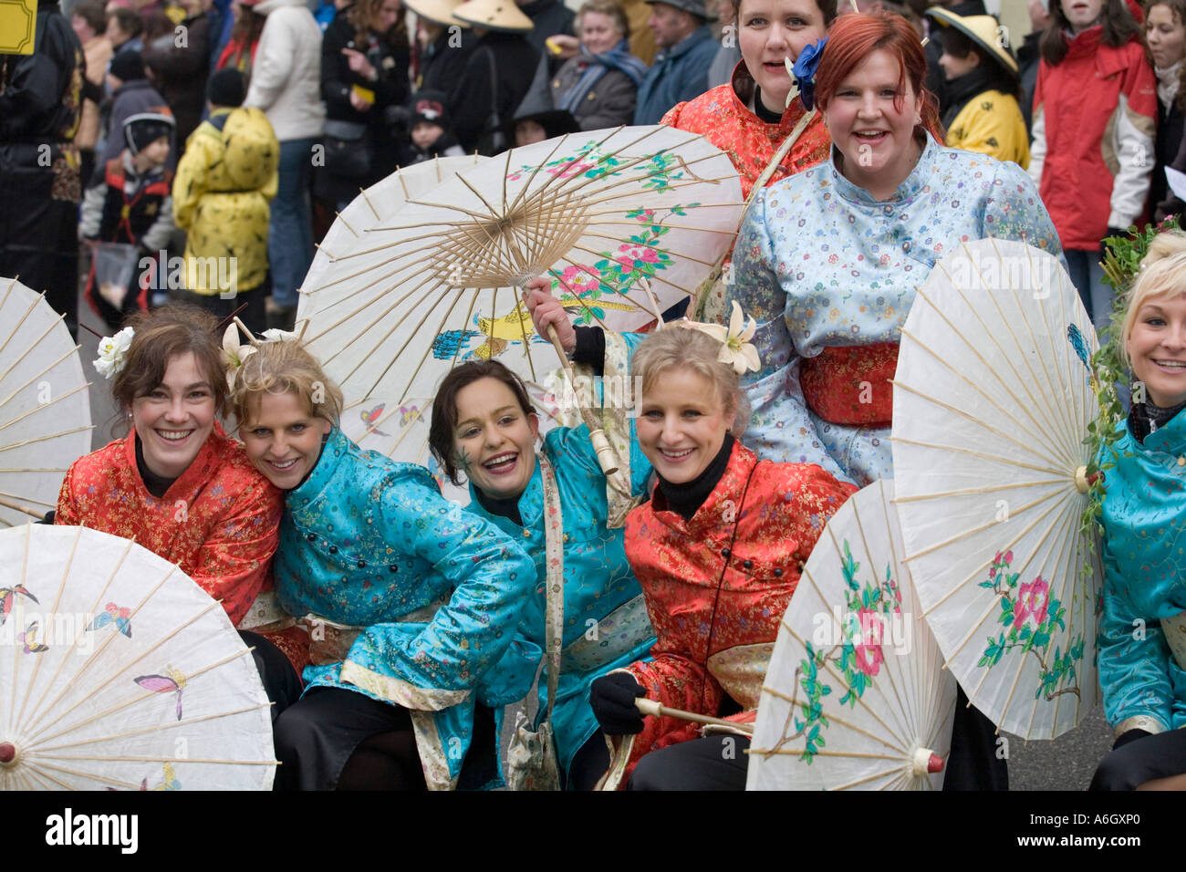 Chinese carnival ( Chinesenfasching ) in Dietfurt an der Altmühl ...