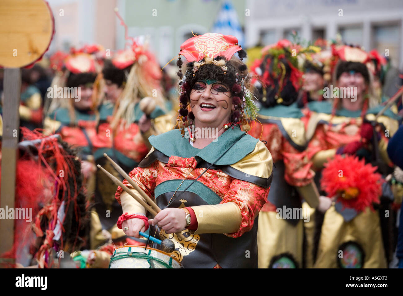 Chinese carnival ( Chinesenfasching ) in Dietfurt an der Altmühl ...