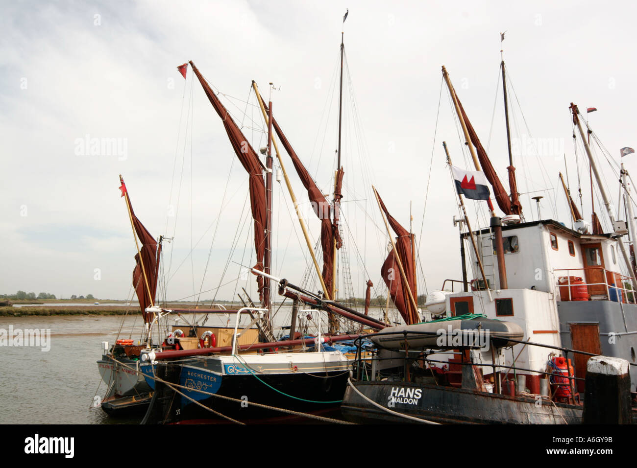 Maldon waterfront hythe quay england hi-res stock photography and ...