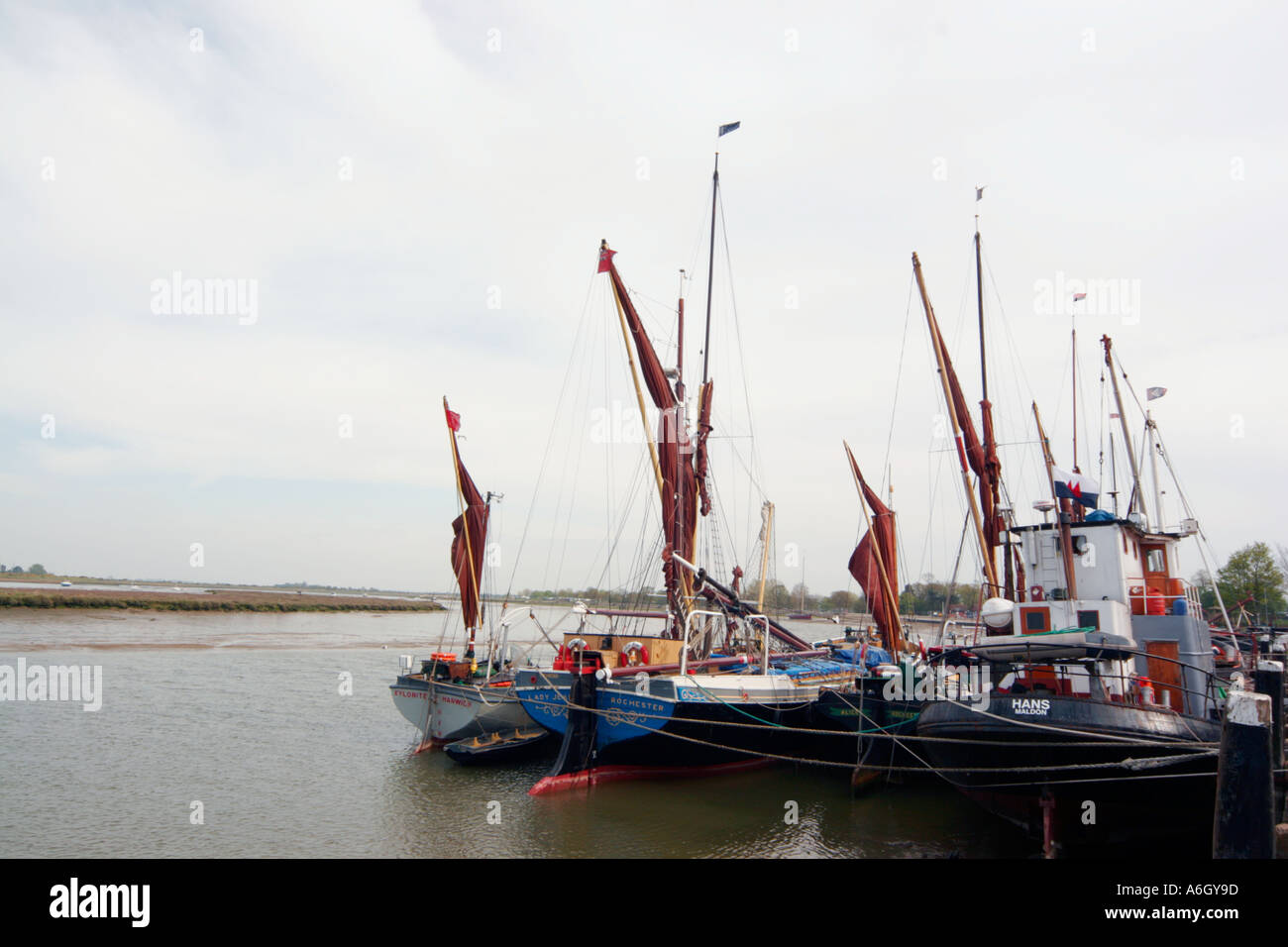 Maldon waterfront hythe quay england hi-res stock photography and ...