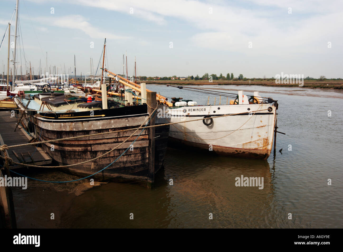Maldon waterfront hythe quay england hi-res stock photography and ...