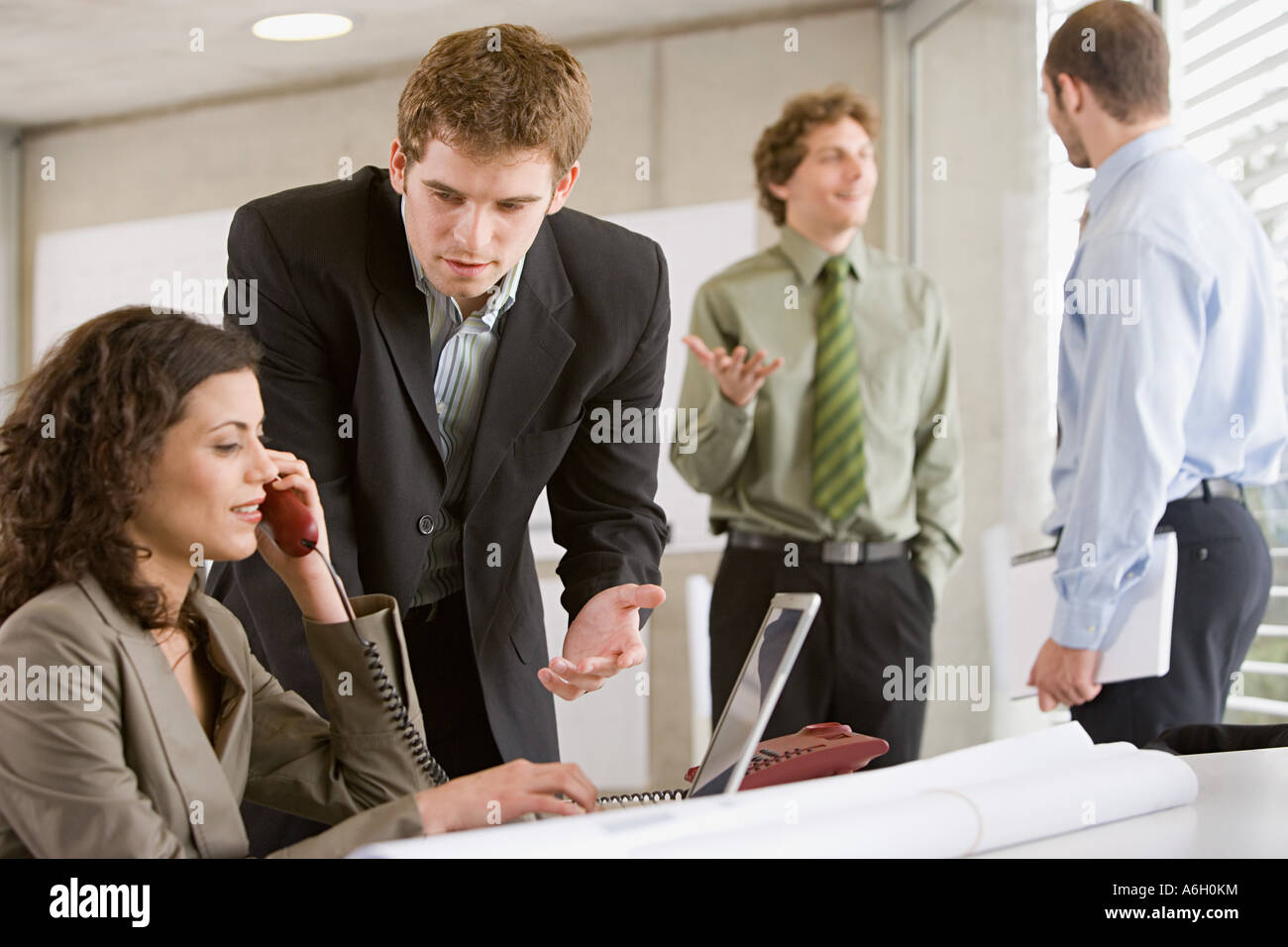 Very busy office hi-res stock photography and images - Alamy