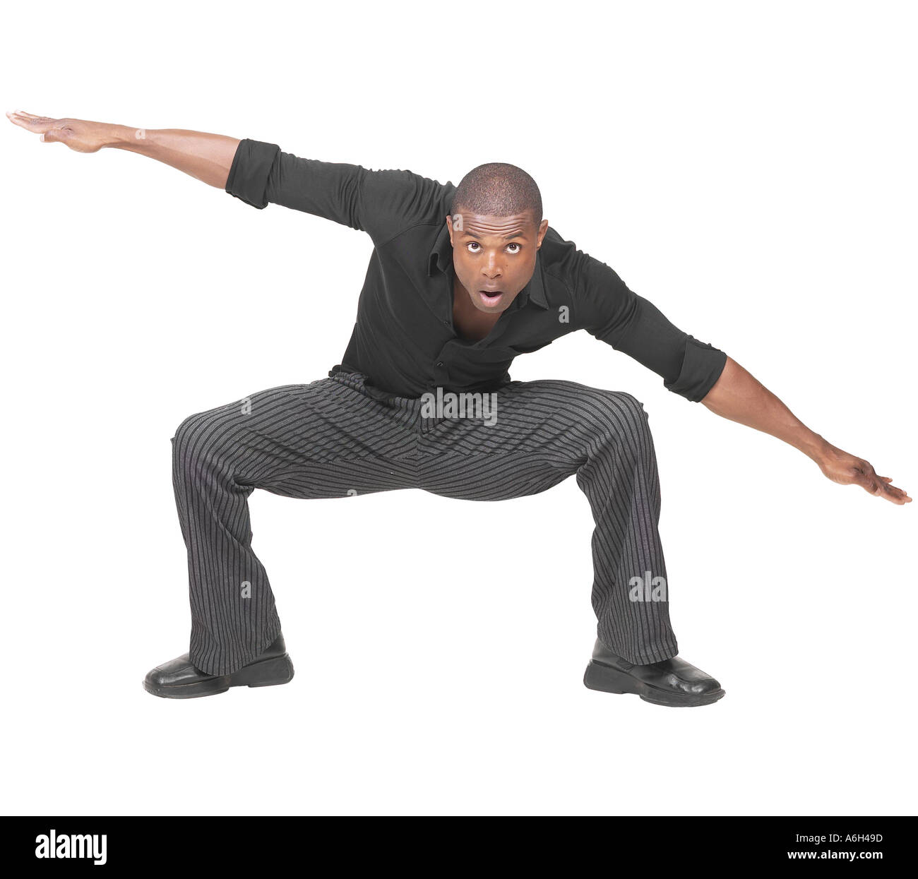 Arms to the sides Cut Out Stock Images & Pictures - Alamy