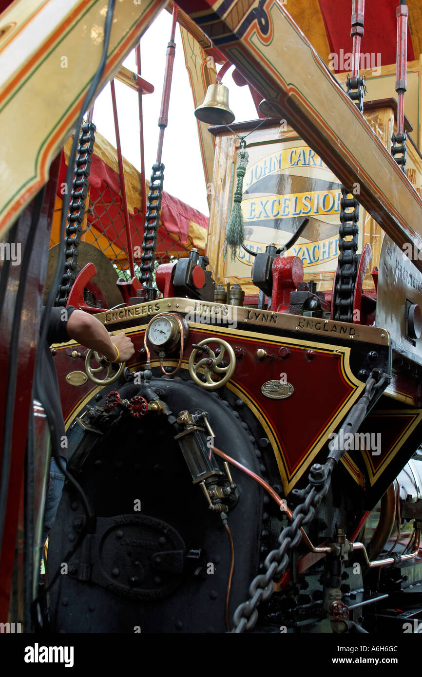 Carter s Steam Fair steam engine powered swing boats and equipment at ...