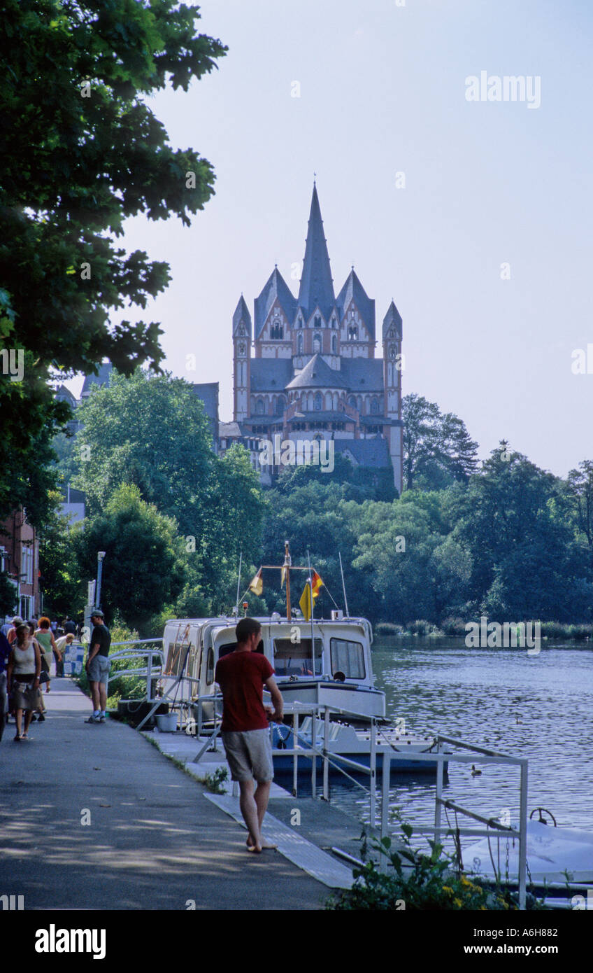 Boat Lahn Limburg 1 Stock Photo - Alamy