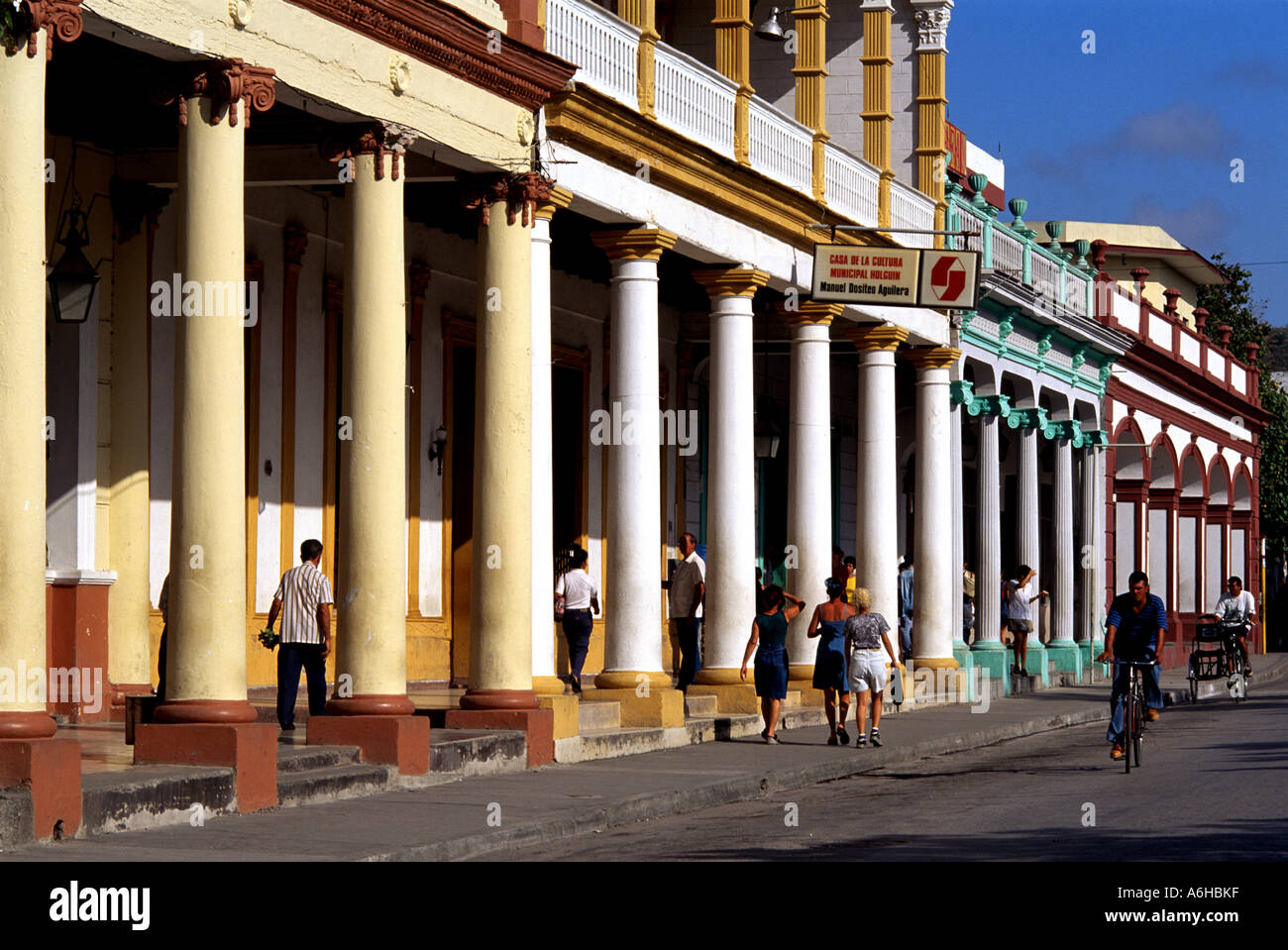 Cuba Oriente Holguin Parque Calixto Garcia Stock Photo - Alamy